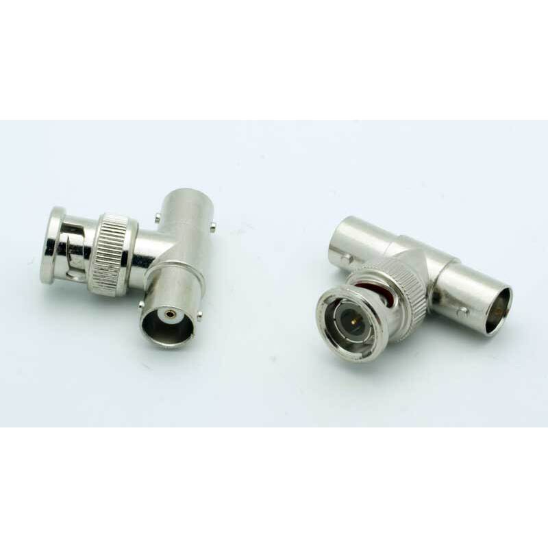 BNC "T" Female - Female - Male Adapter