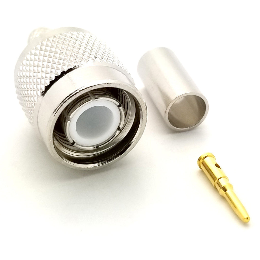TNC Male Crimp for RG59