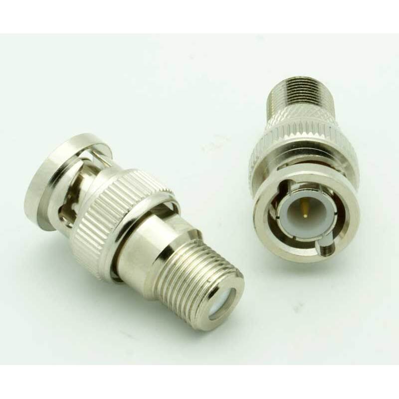 BNC Male - F Female Adapter – Vetco Electronics