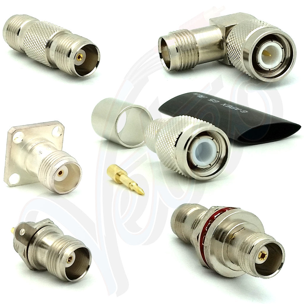 TNC Coax Connectors and Adapters | Vetco Electronics