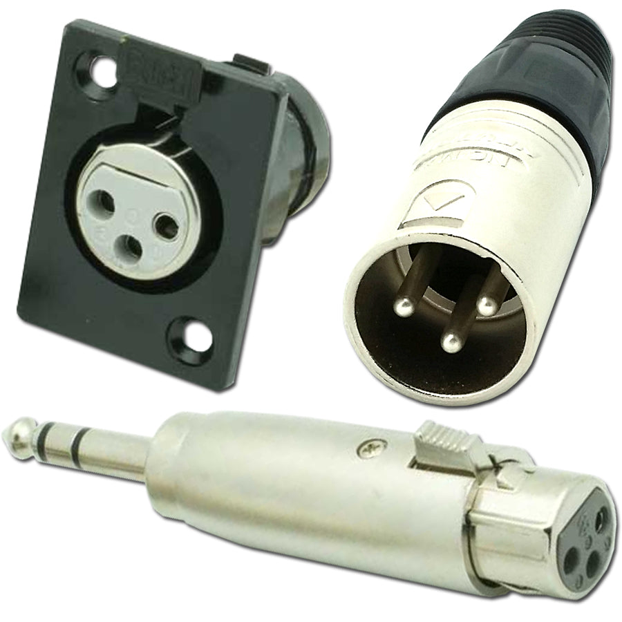 XLR Connectors & Adapters