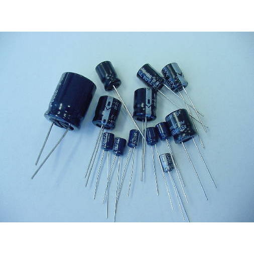 220uF 50 Volt Electrolytic Capacitor