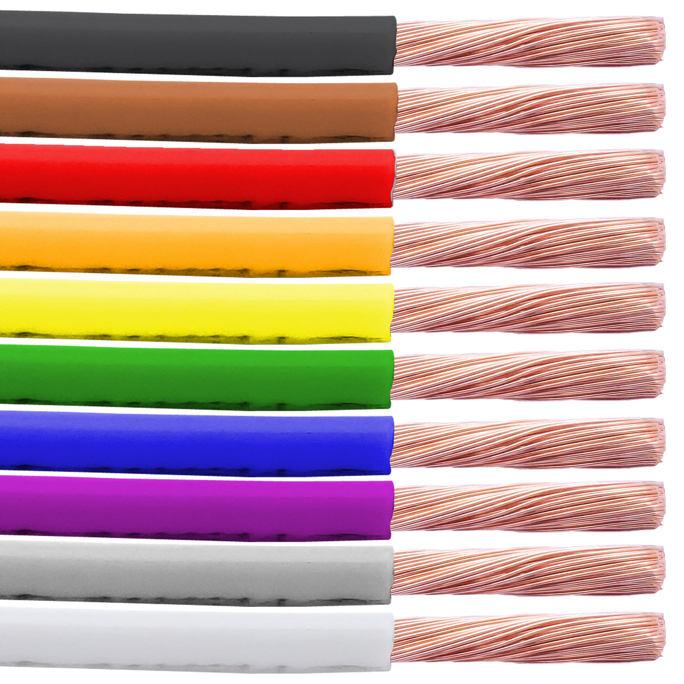 2 AWG Wire - Stranded - Black