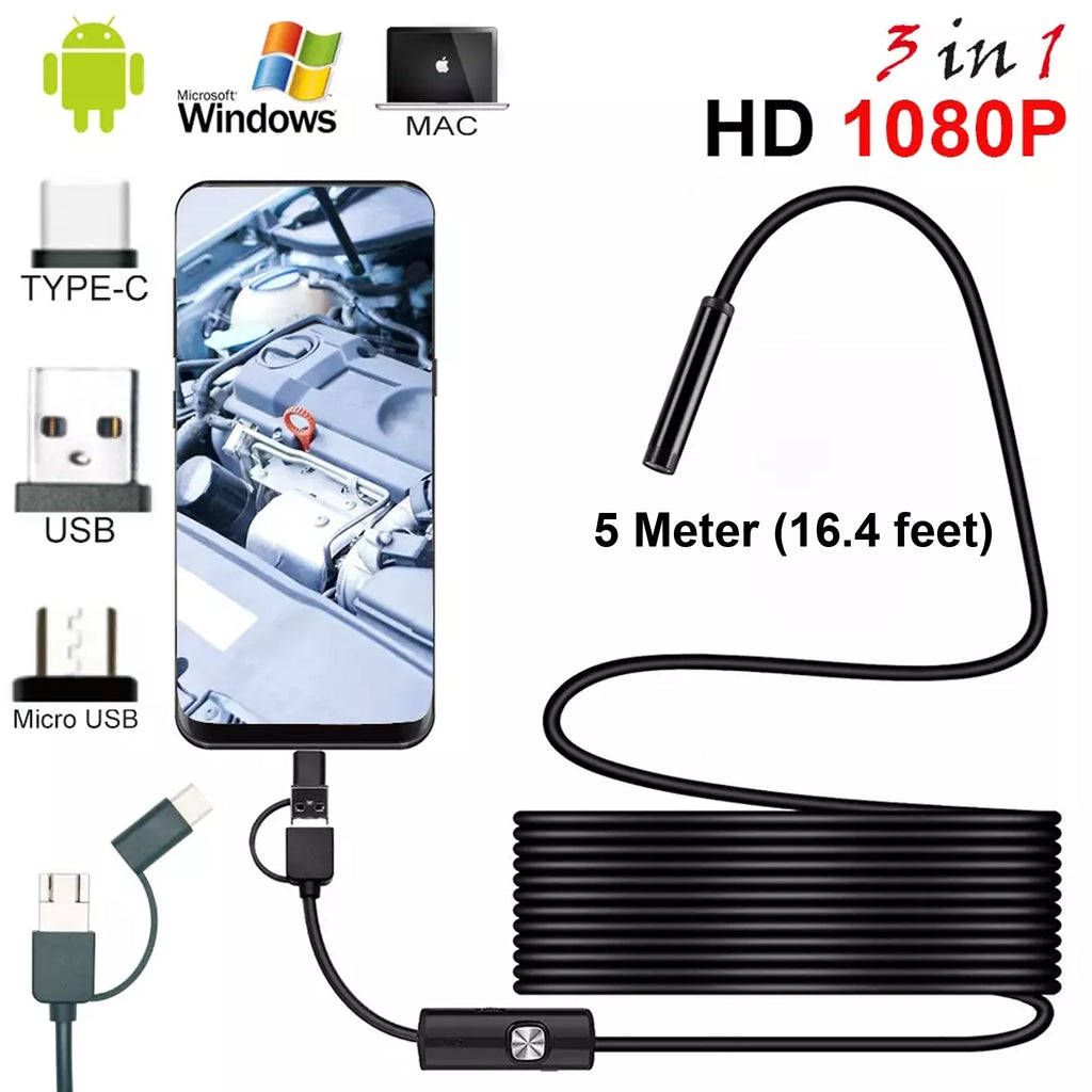 USB Phone Endoscope Camera - Inspection Camera - Super Cool – Vetco ...