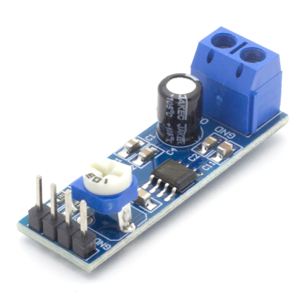 LM386 Amplifier Board Mono Audio Module Gain DC 5-12V