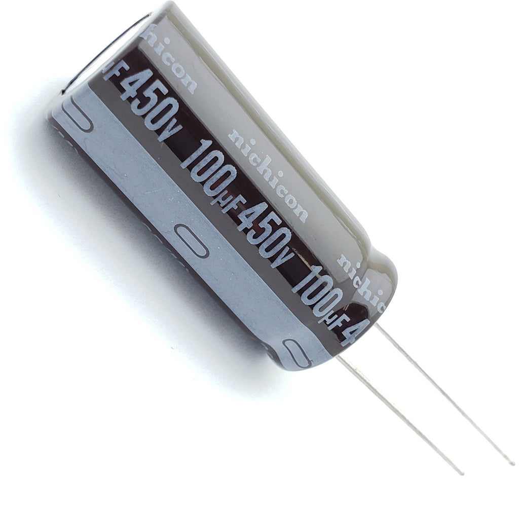 100uF 450 Volt Electrolytic Capacitor