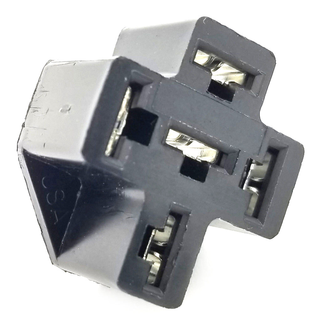 5-Pin Blade Relay Socket - PCB Mount