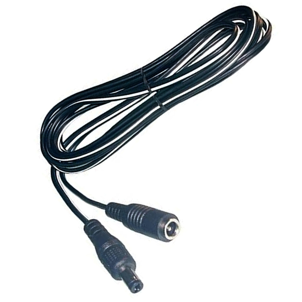 18 AWG 2.5mm x5.5mm DC Power Plug Extension Cable - 6 Foot