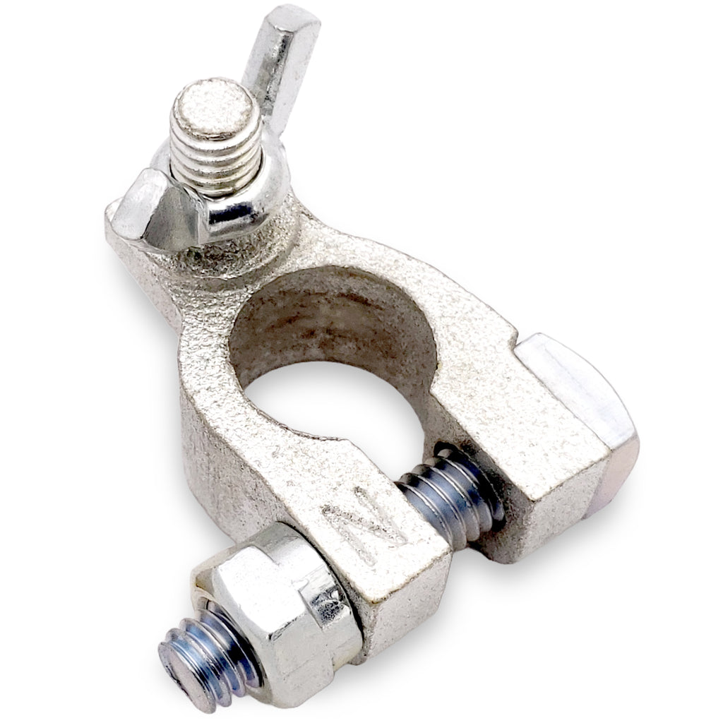 Marine Battery Terminal – 3/8" Stud, Wing Nut Mount