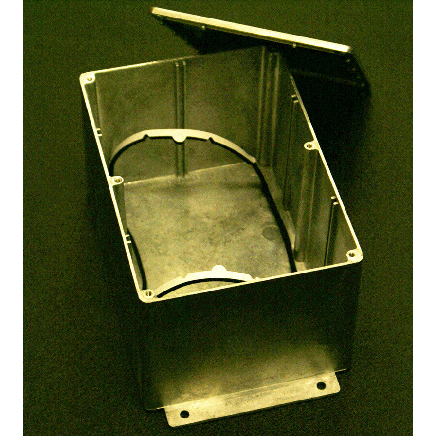 4.75"x6.75"x4" Aluminum Die-Cast Box Sealed w/Mounting Flange