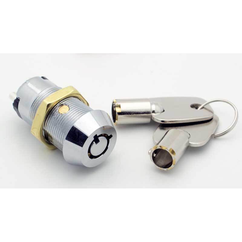 SPST Key Switch w/2 Keys