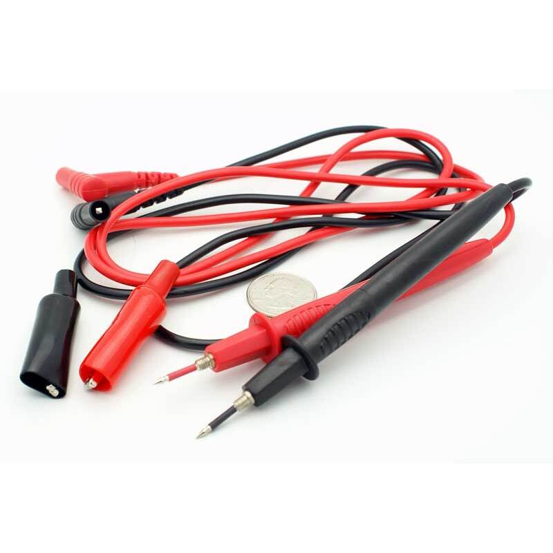 Shrouded Banana to Test Probe Leads w/Alligator Clips - 36" – Vetco ...