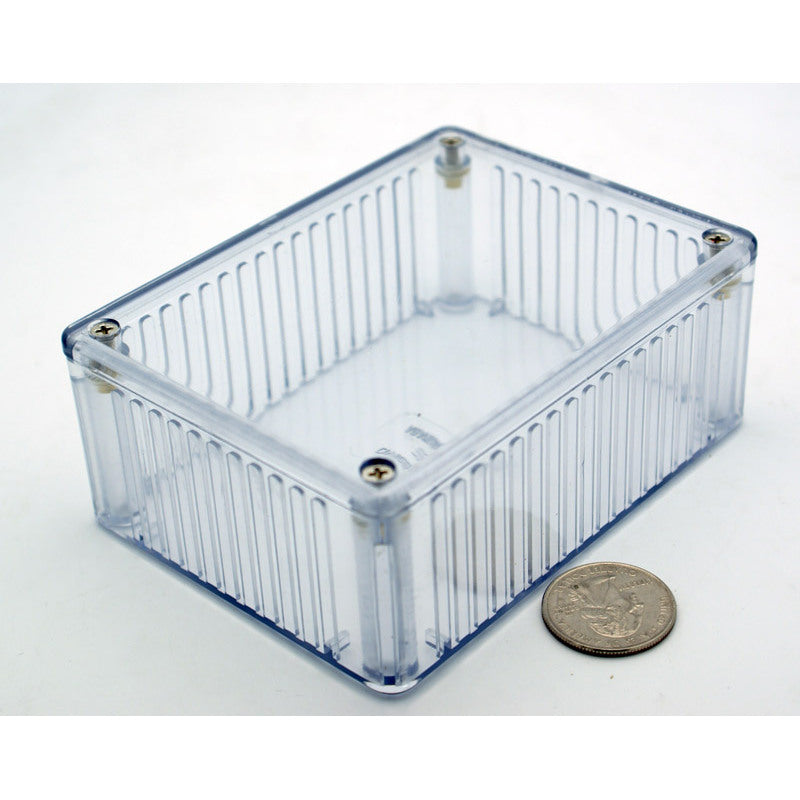 110 x 82 x 40MM Polycarbonate Box Clear