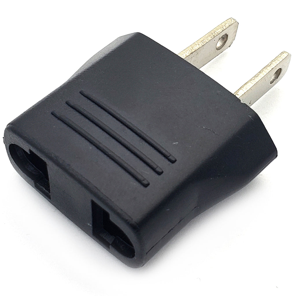 Velleman MF-7 - Foreign Plug to US Outlet Adapter (Ungrounded)