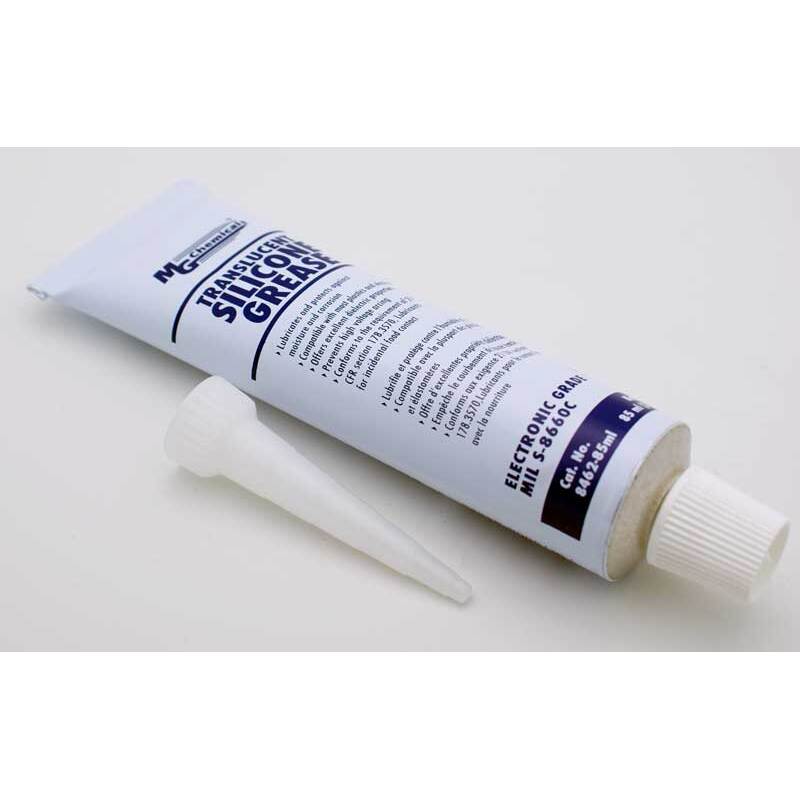 MG Translucent Silicone Grease - 3oz – Vetco Electronics