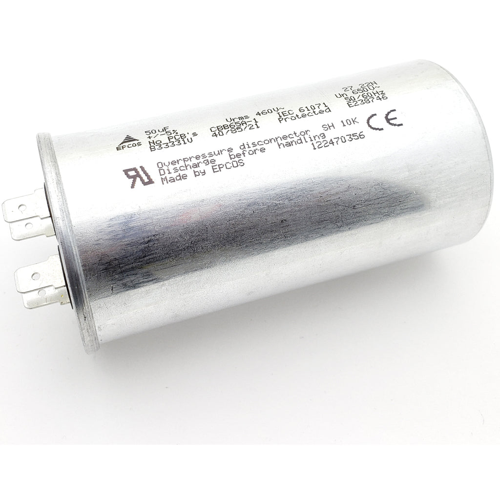 Motor Run Capacitor 50uF, 440VAC, Round, Motor Run – Vetco Electronics