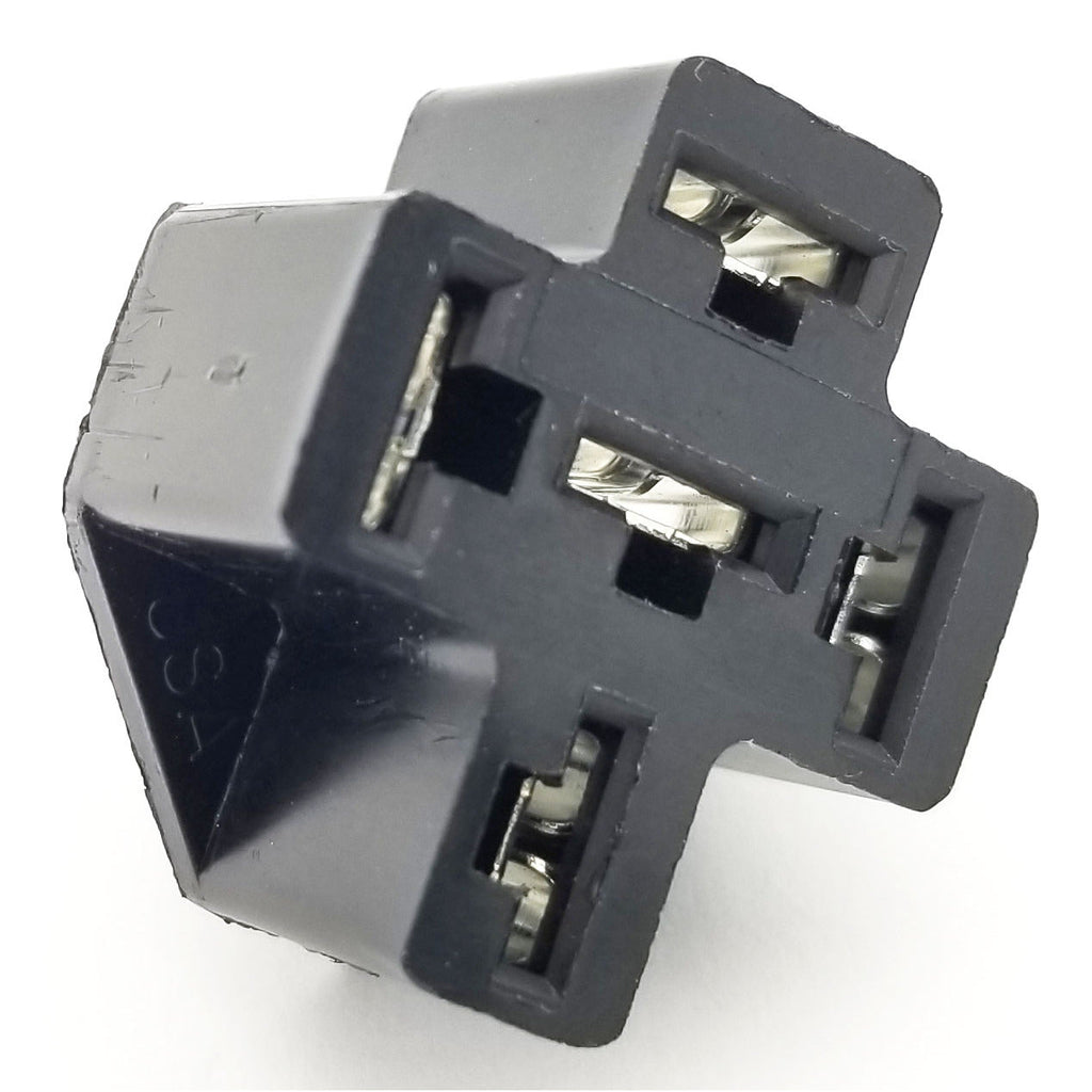 5-Pin Blade Relay Socket - PCB Mount – Vetco Electronics