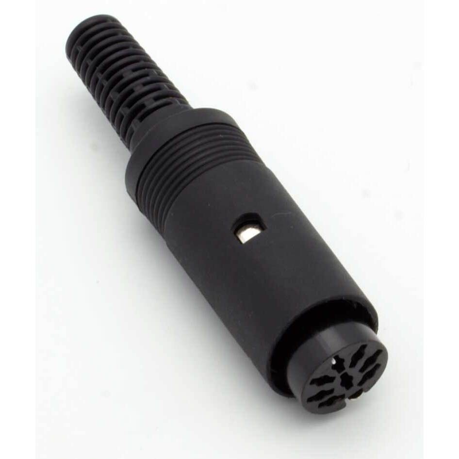 7 Pin DIN Female Inline Jack Connector – Vetco Electronics