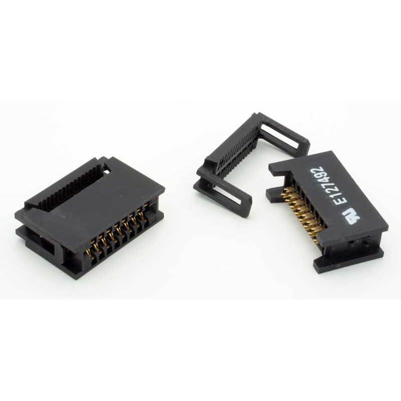 16 Pin Card Edge Female Connector