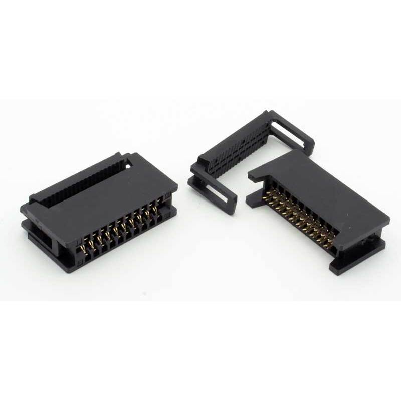 20 Pin Card Edge Female Connector – Vetco Electronics