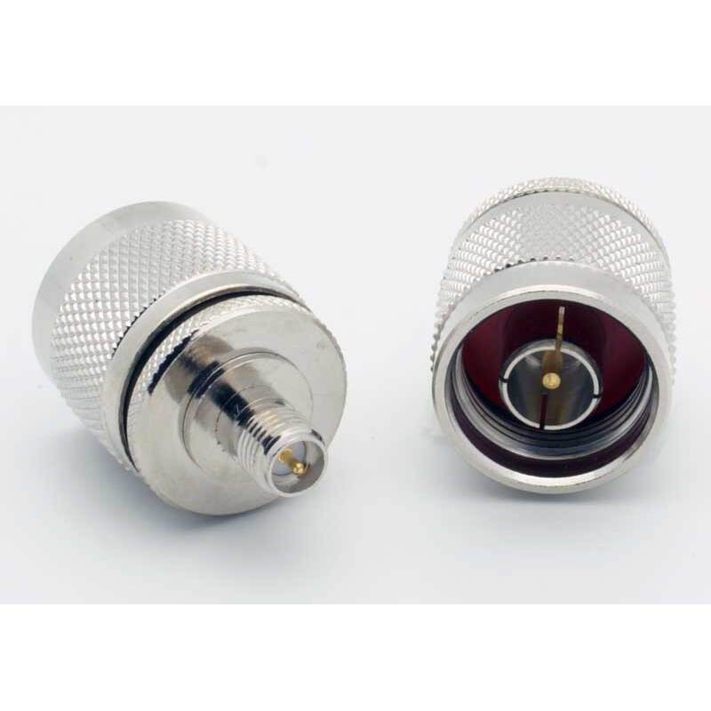 Reverse SMA Female - N Male Adapter