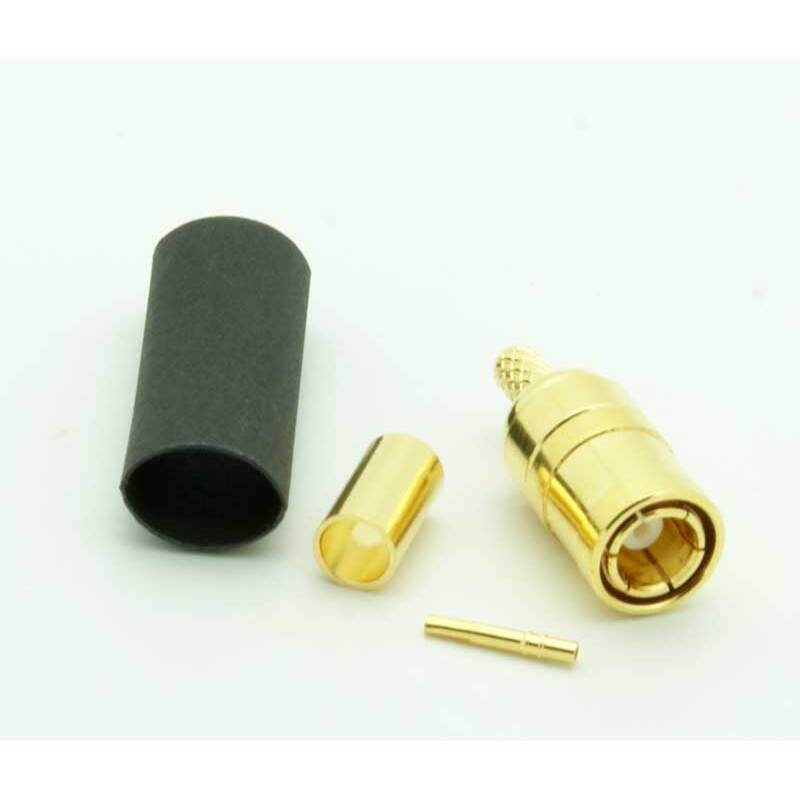 SMB Male 3 Piece Crimp Connector for RG-316 – Vetco Electronics