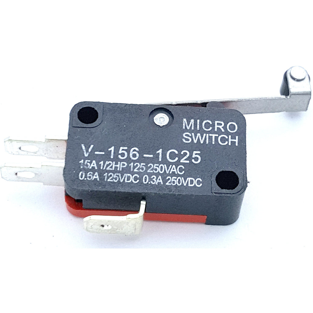15A Micro Switch with Lever and Plastic Roller