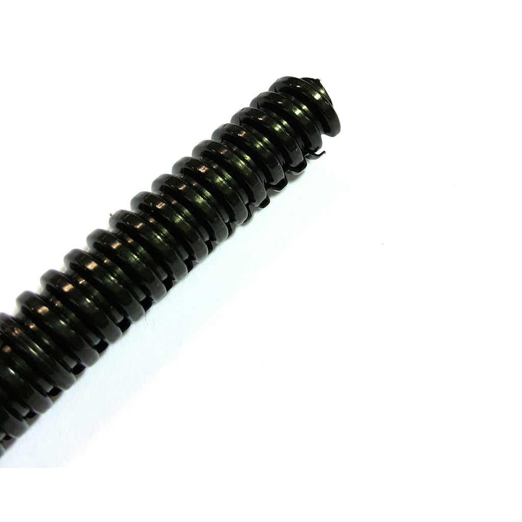 Corrugated Split Loom Tubing - Black