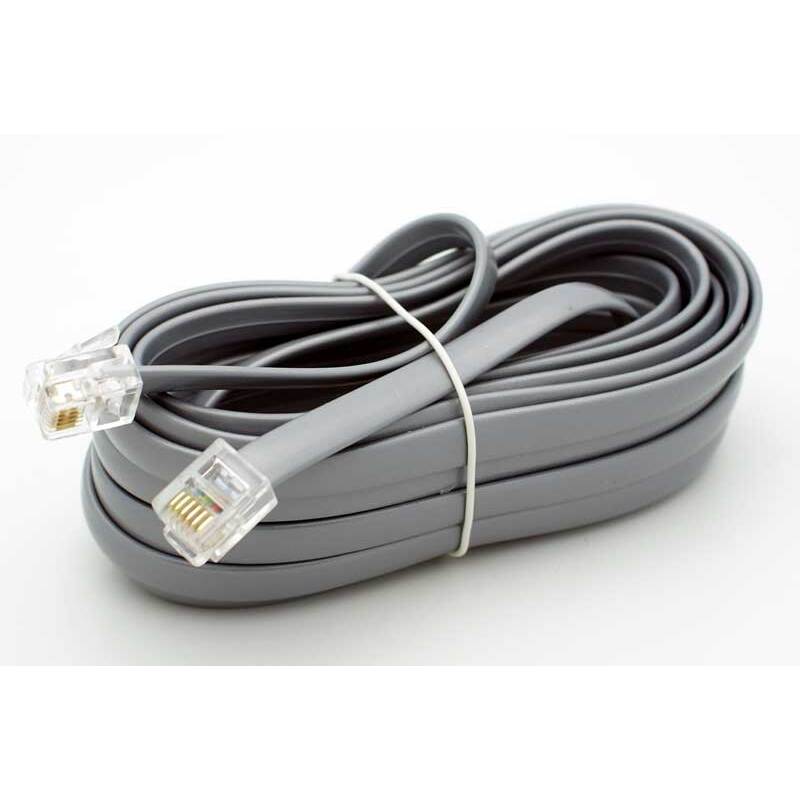 15' 6 Conductor Telephone Cable