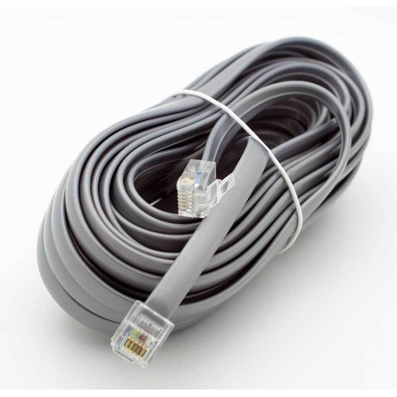 25' 6 Conductor Telephone Cable