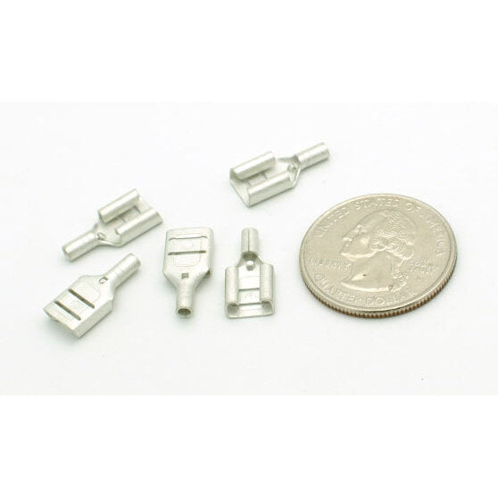 Female Quick Disconnect Terminal - Non-Insulated - 22-18 AWG - .250 ...
