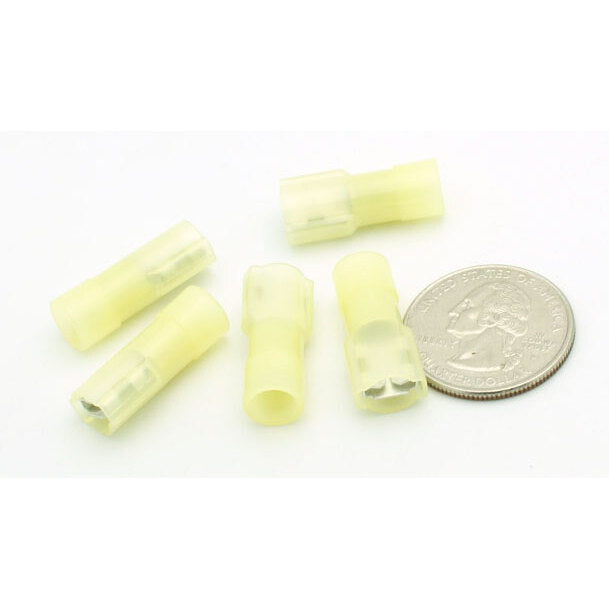 Female Quick Disconnect Terminal - Fully Insulated - 12-10 AWG - .250 ...