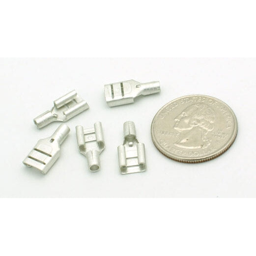 Female Quick Disconnect Terminal - Non-Insulated - 16-14 AWG - .250 ...