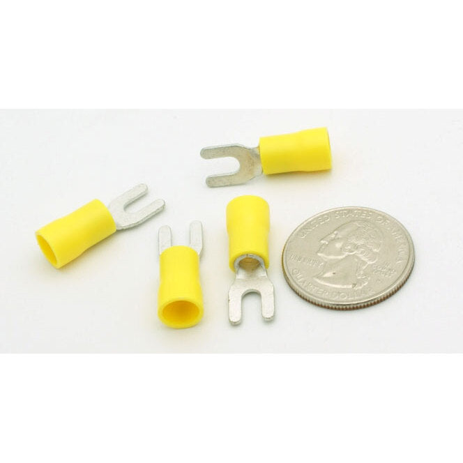 Block Spade Terminal - 12-10 AWG - #6 - 100 Pack – Vetco Electronics