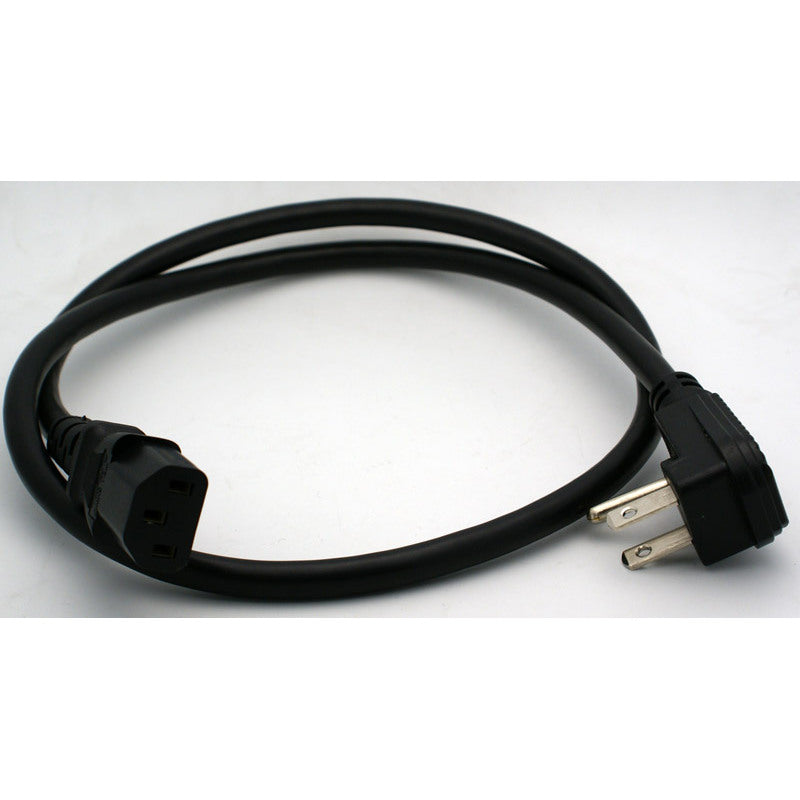 36" IEC Power Cord Right Angle