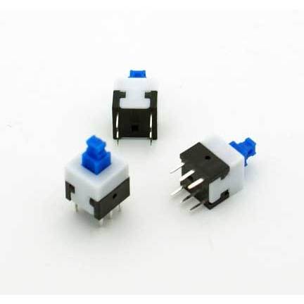 DPDT Micro Push-On Push-Off Switch - 8mm x 8mm