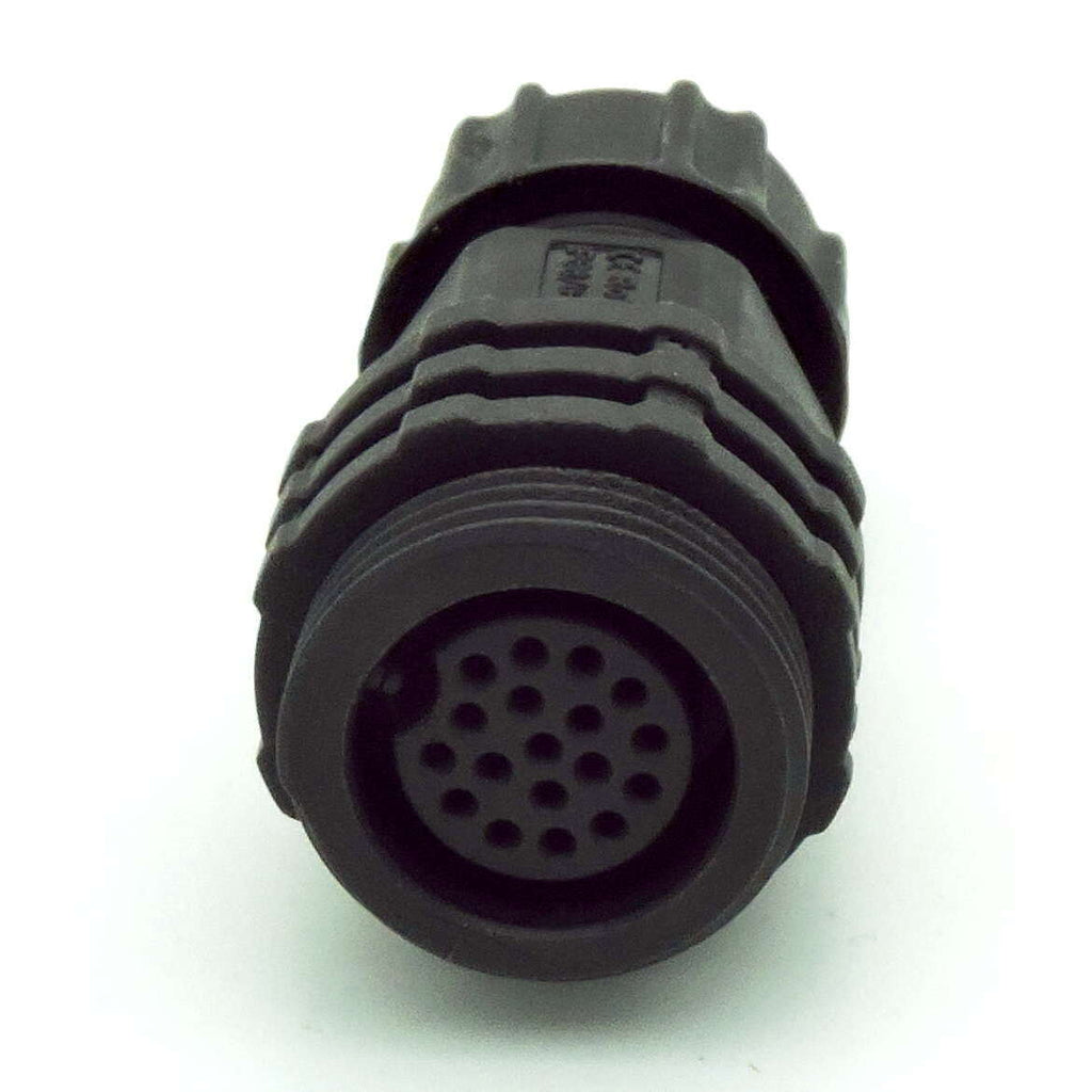 LARGE Series Waterproof Connector - 18 pin Female Inline
