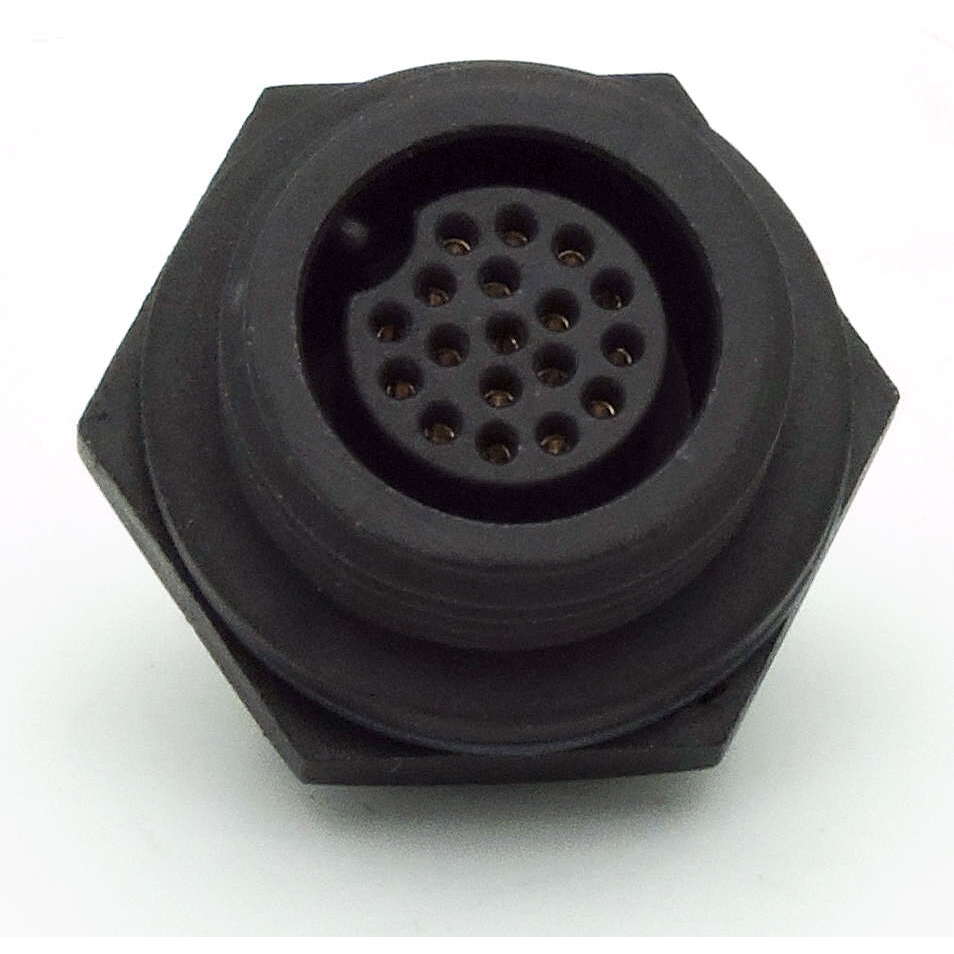 Large Series Waterproof Connector - 18 pin Female Panel Mount