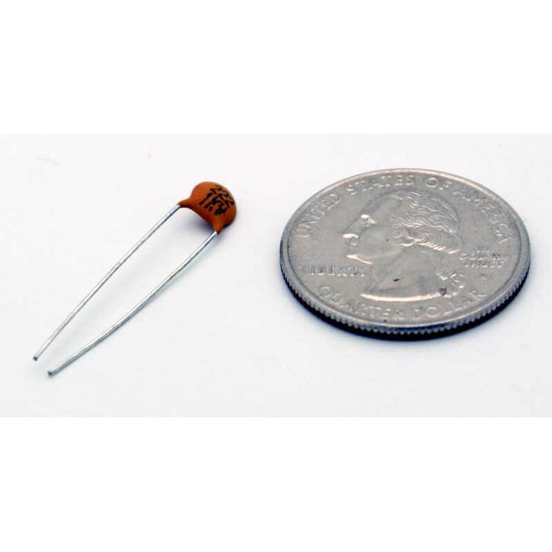 ceramic capacitor 2200 pF ±20% 1000 volts – Vetco Electronics