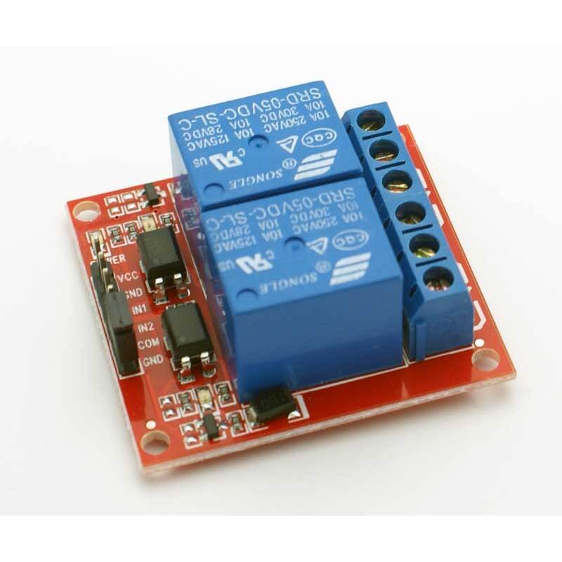 Dual Relay Module for Arduino