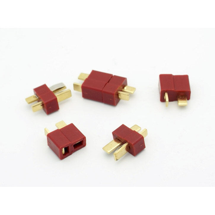 "Deans" T Plug Connectors - Male/Female Pair