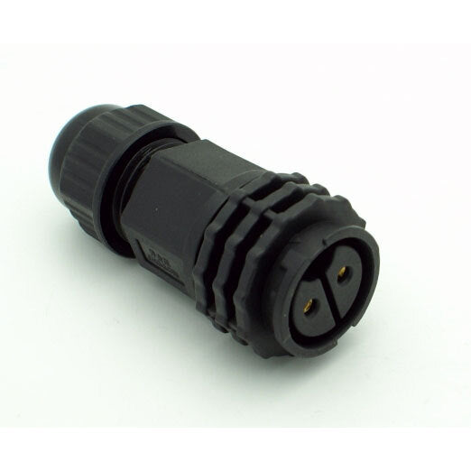 Extra Large Series 2 Pin Female Inline Waterproof Connector - 12-18 AW