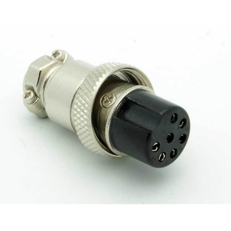 7 Pin Female Inline CB Mic Connector – Vetco Electronics